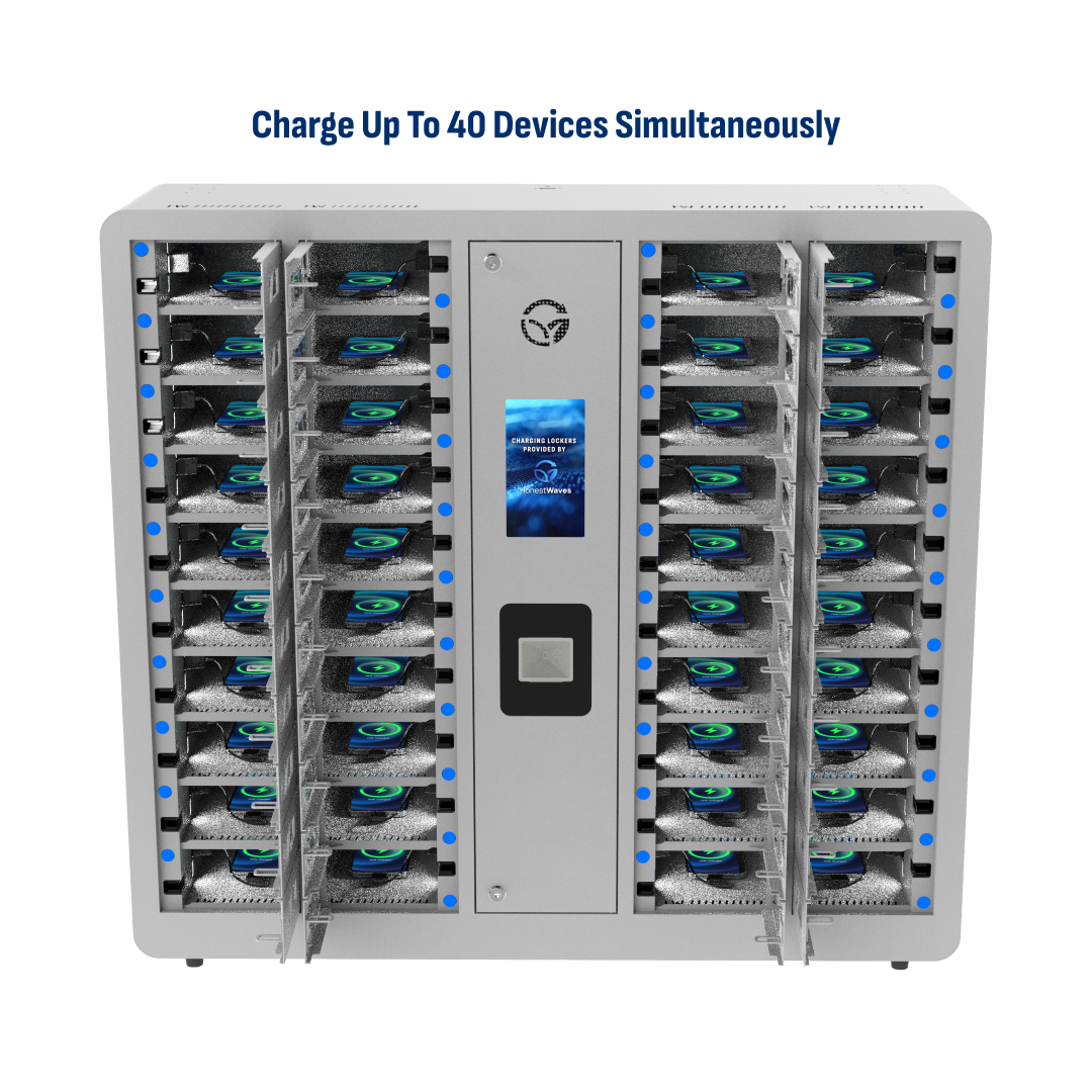 SecureTech Smart Phone Charging Locker 40 - HonestWaves