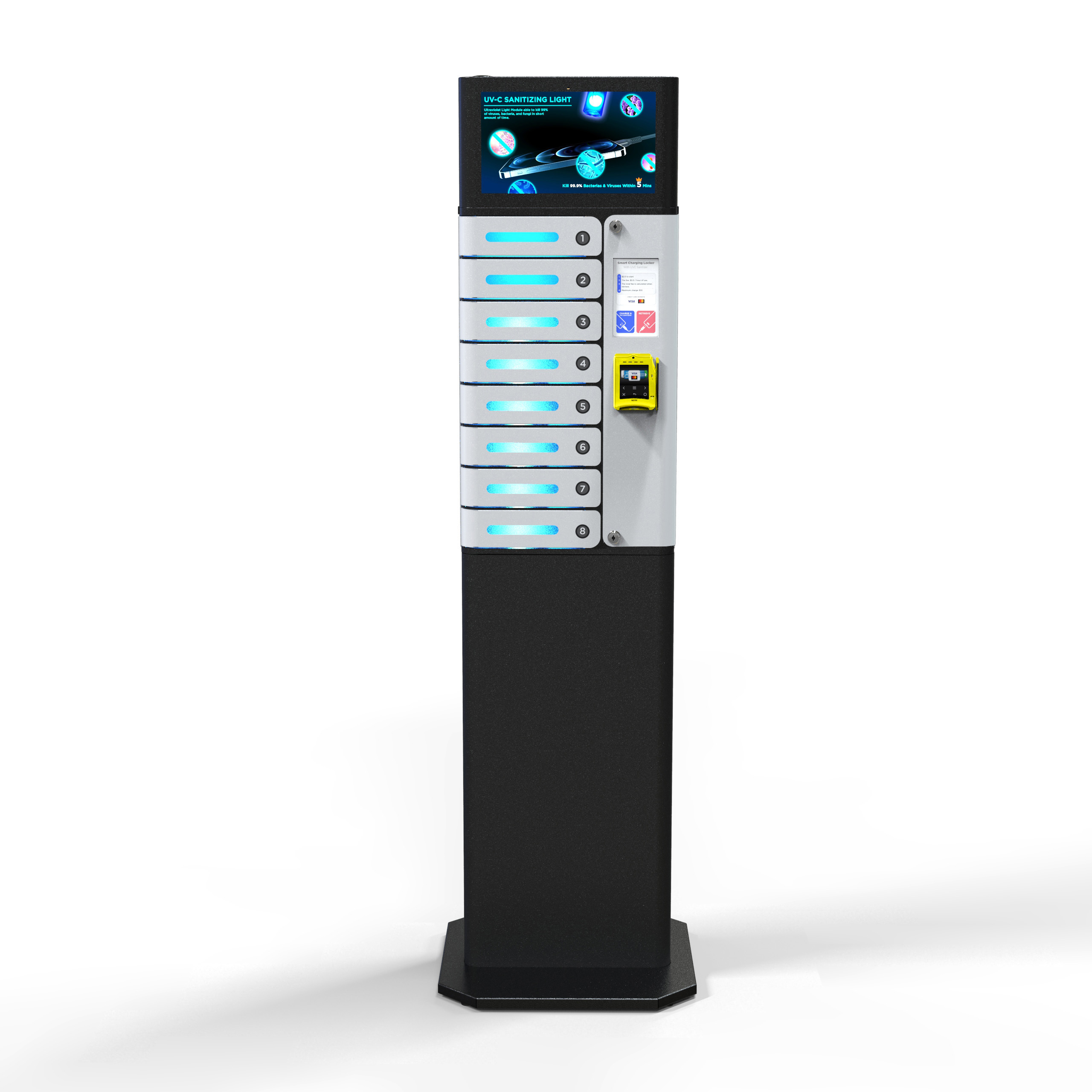 Credit Card Reader Locker Add-on - HonestWaves