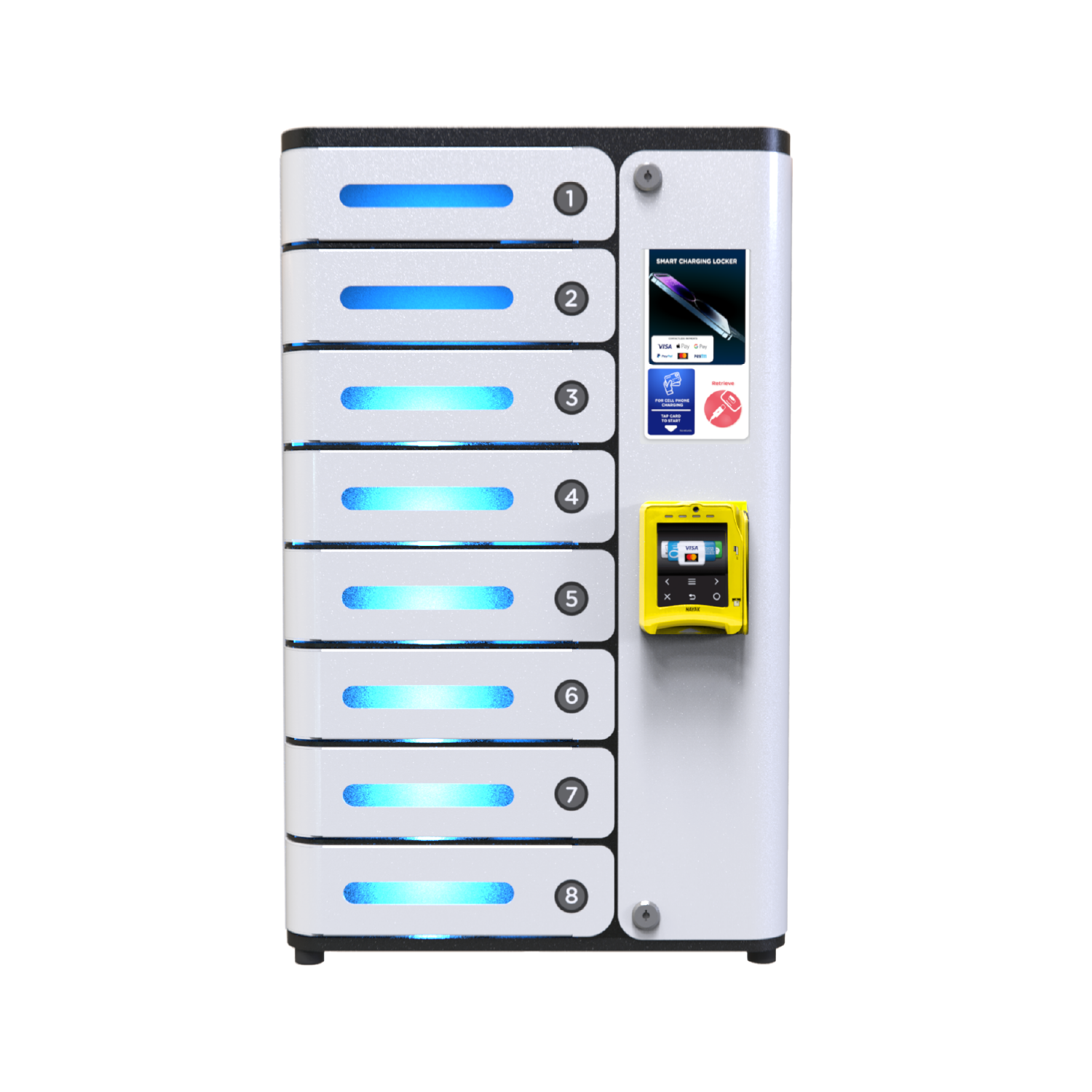 Credit Card Reader Locker Add-on - HonestWaves